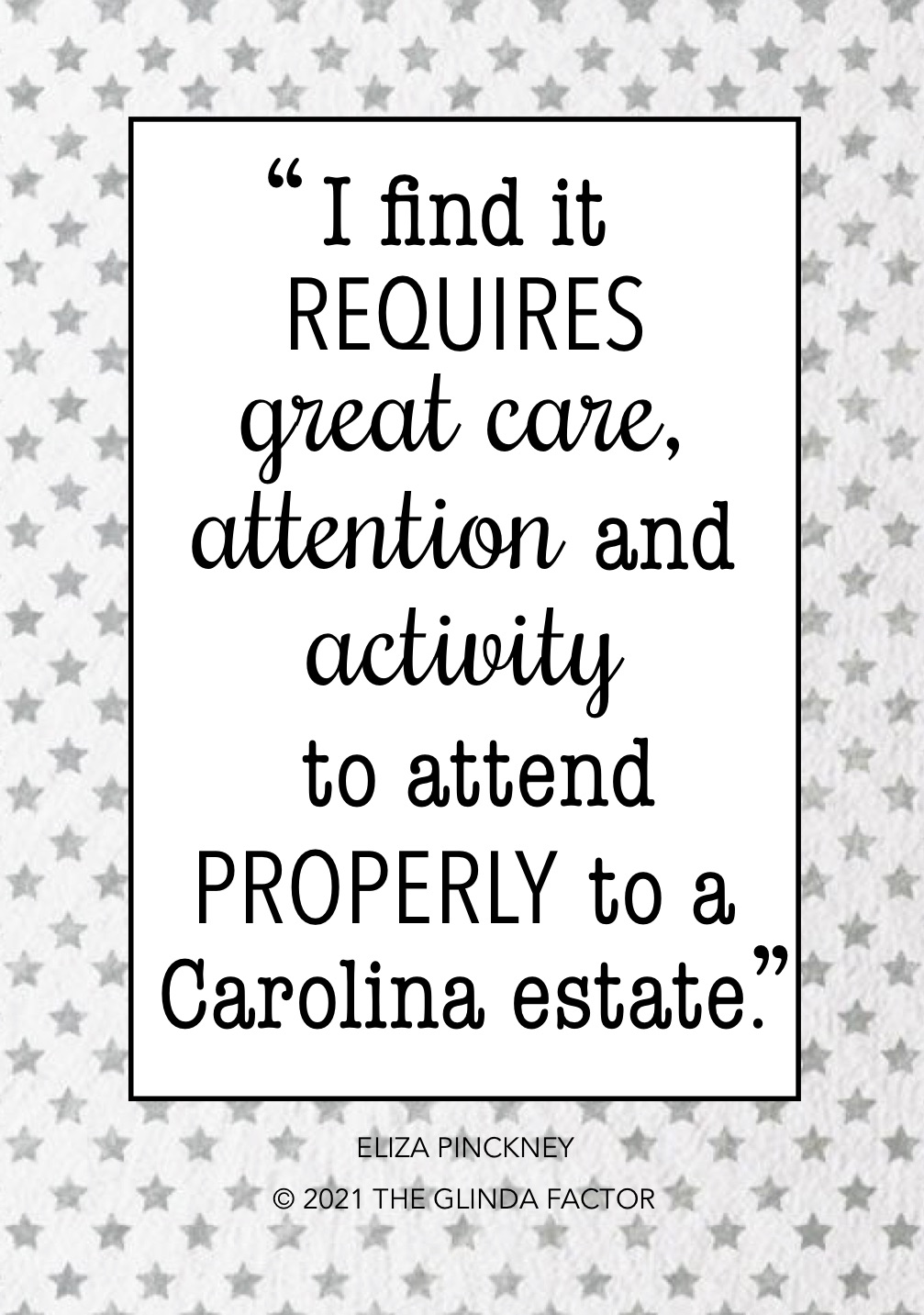 Eliza Lucas Pinckney | The Glinda Factor